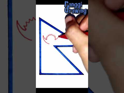 Drawing Nepal Flag
