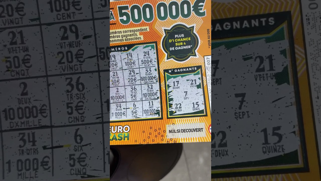 €100.00 CASH #gains #win #17 #21 #fdj #illiko #grattage #abonnetoi #cash #shorts