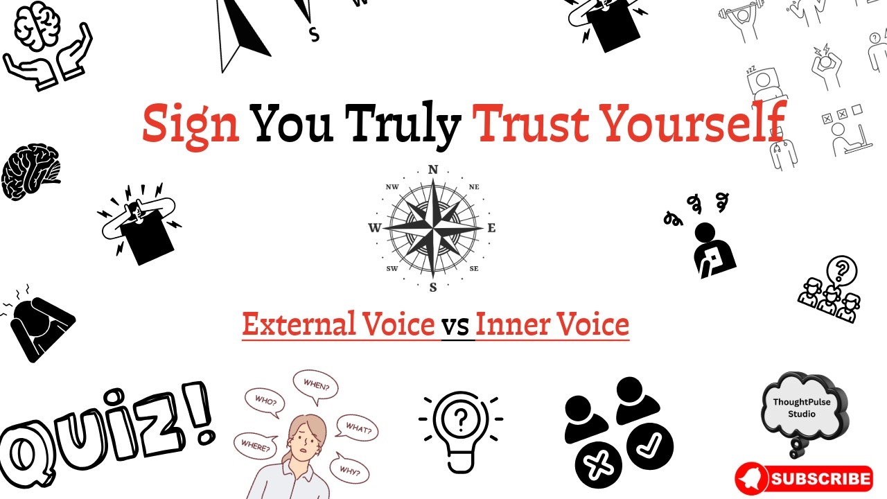 Sign You Truly Trust Yourself | Your Inner Compass | The Psychology of Self-Trust (Sign #1)