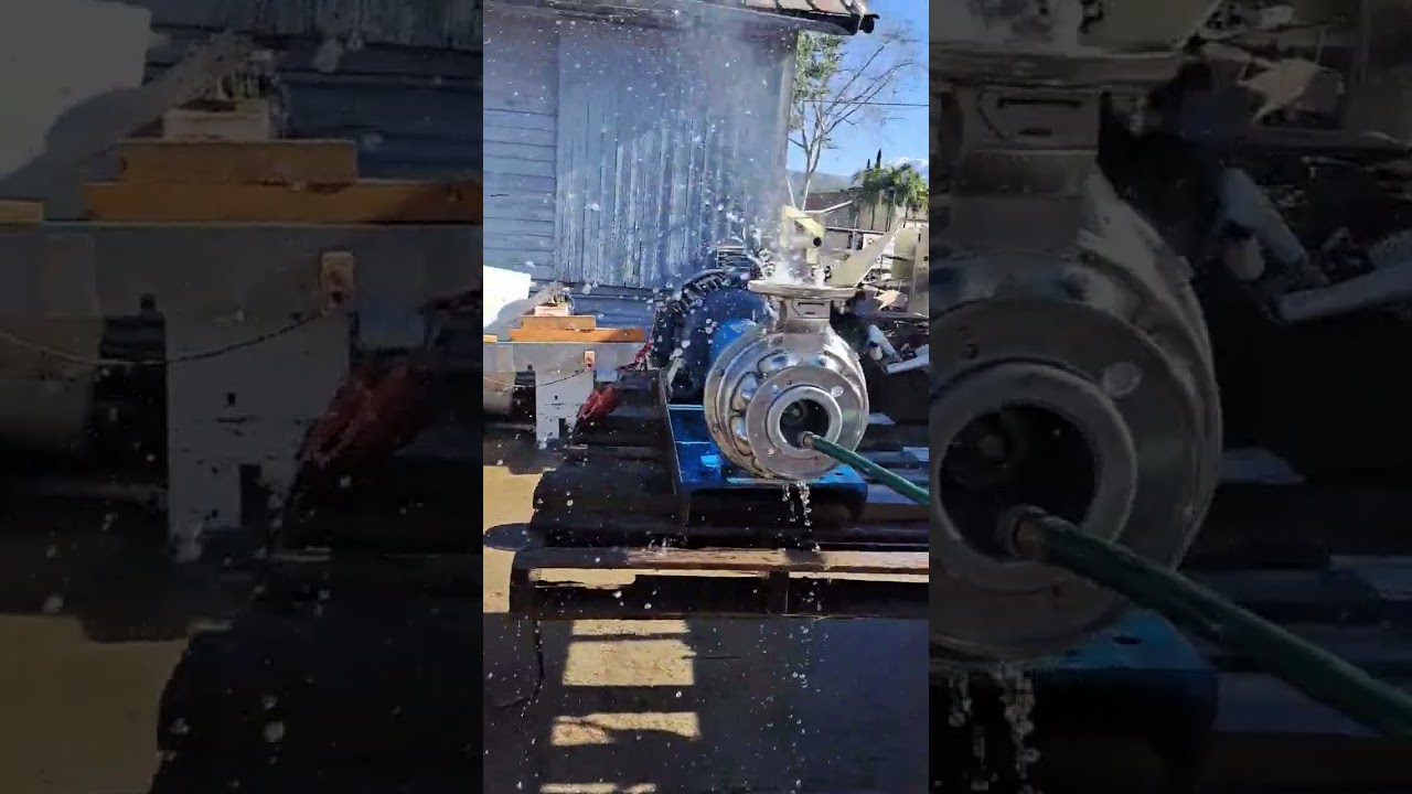 Pump, Centrif., 25 HP, 316 S/st, Gould, Mdl SSH, 2-1/2