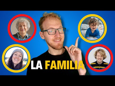2.5 • Talk about your family and relatives in Spanish | Vocabulary for beginners