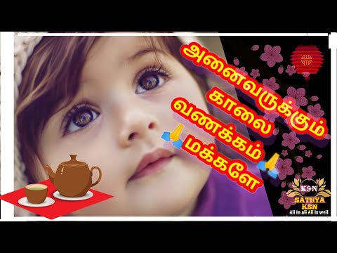 Good morning meaning in tamil🙏🙏காலை வணக்கம் மக்களே🙏🙏🙏