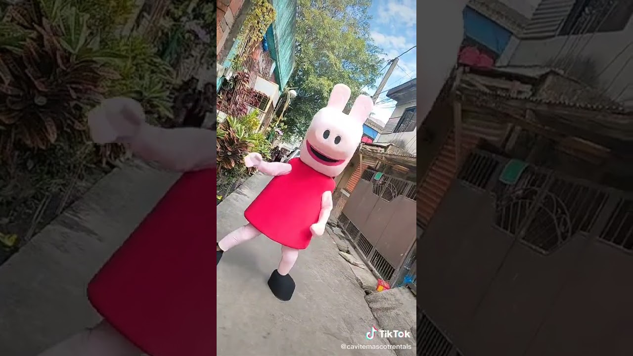 Peppa Pig Mascot for Hire!!! #mascot #peppapig #shorts #shortsvideo