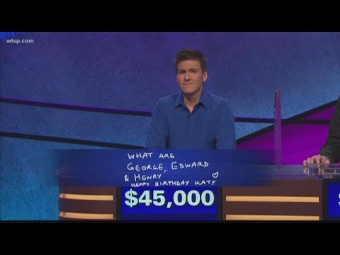 'Jeopardy' champ's winning streak reaches 12 days