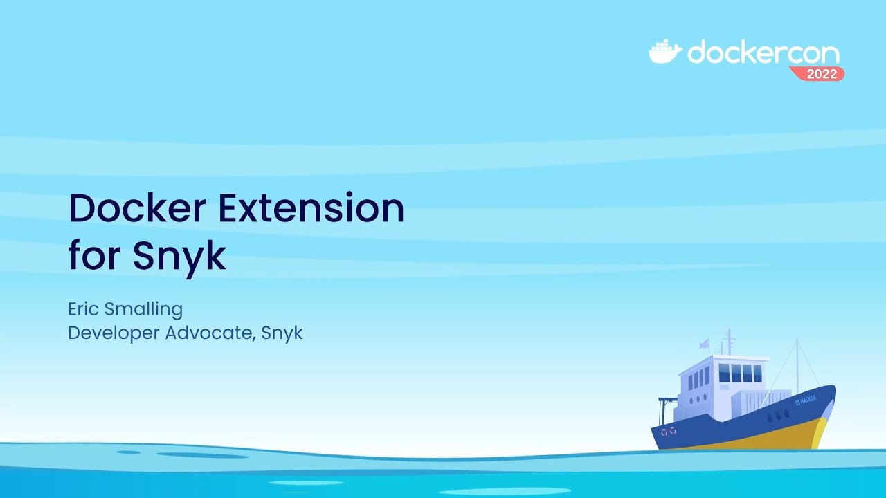 Docker Extension for Snyk