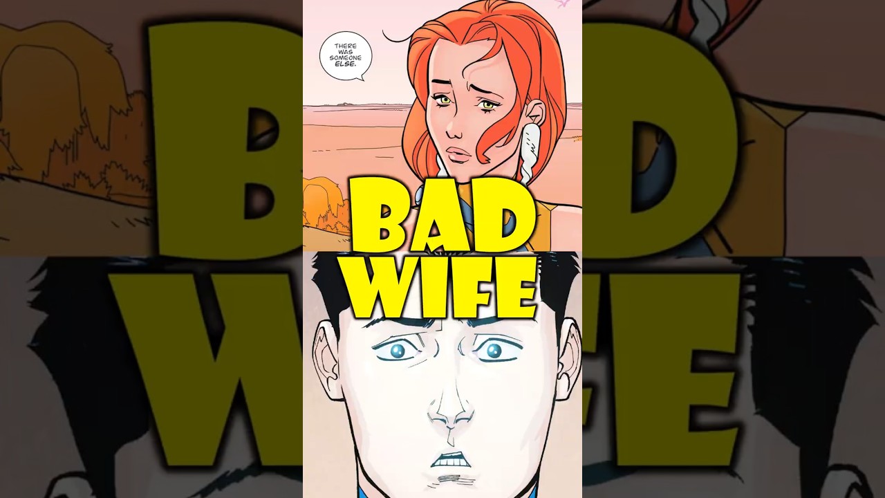 Atom Eve Is a BAD Wife for Invincible.. #invincible #comics #shorts