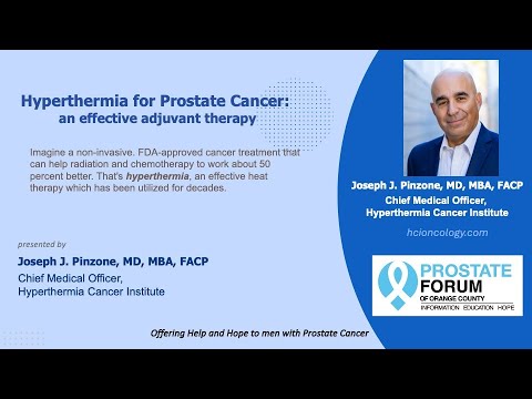 25-03 Joseph Pinzone, MD "Hyperthermia Cancer Treatment"