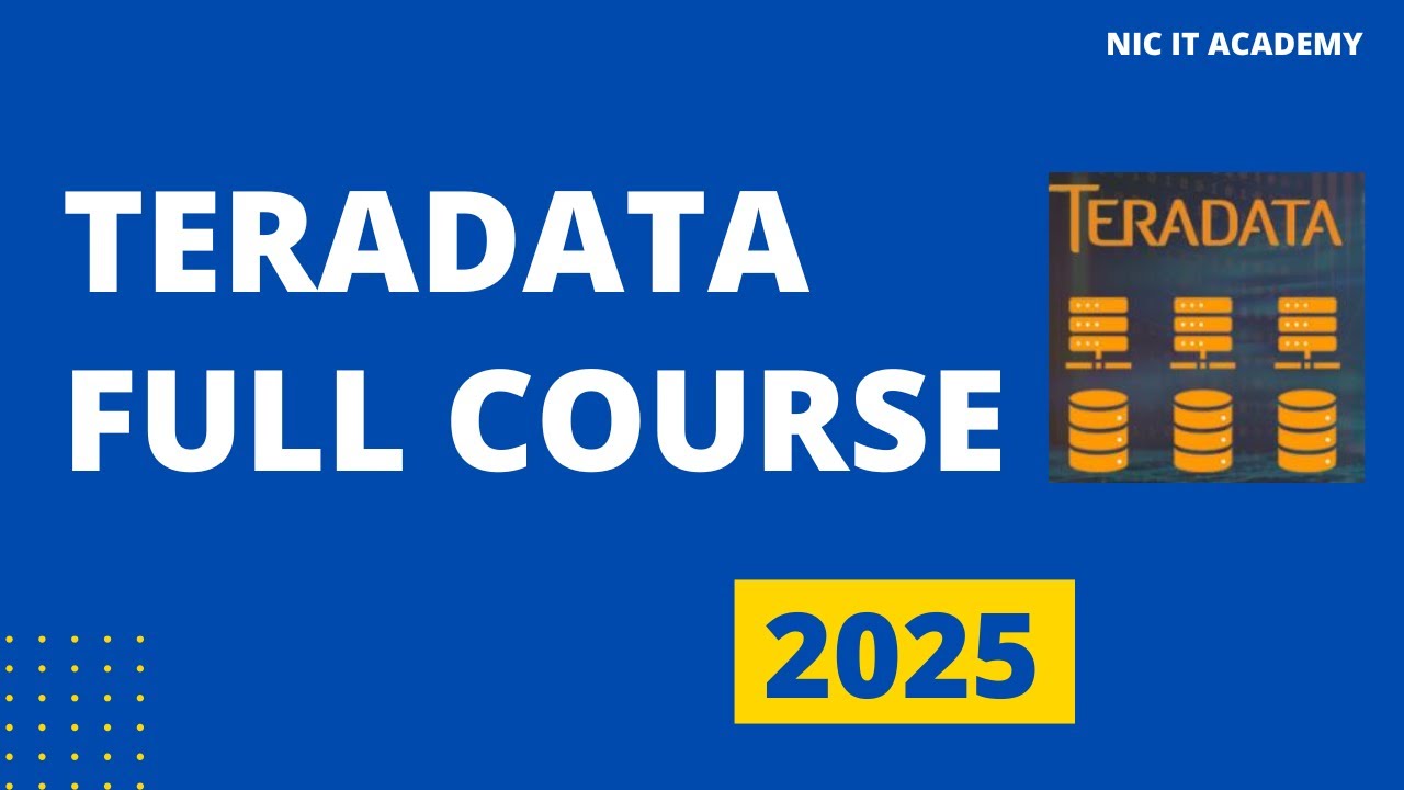 Teradata Full Course | Teradata Tutorial for beginners