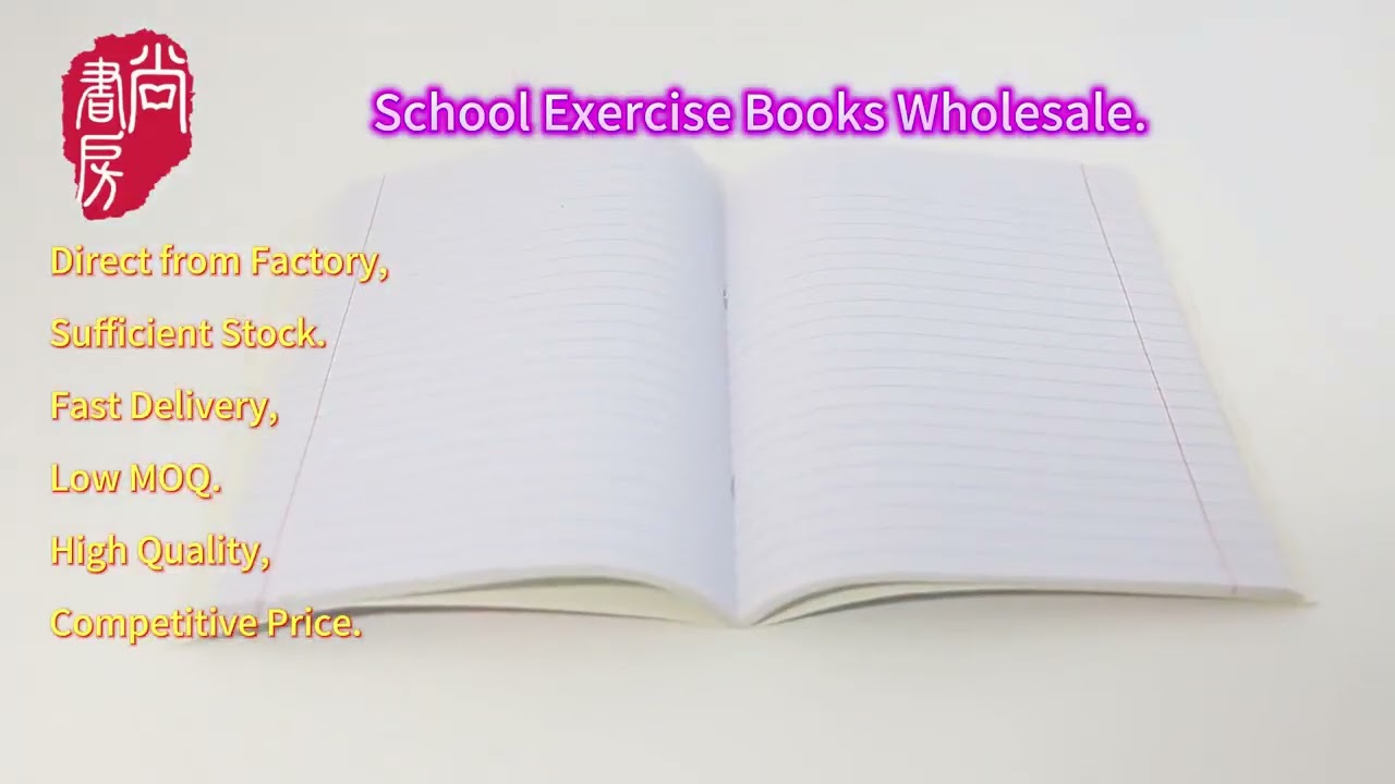 High-quality student exercise books.