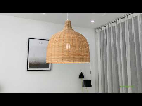 Rattan Pendant Light