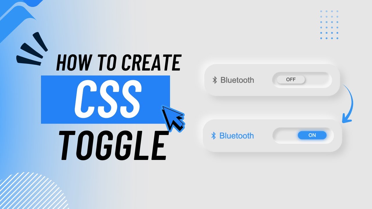 Neumorphic Bluetooth Toggle Button | Pure HTML & CSS (No JavaScript)
