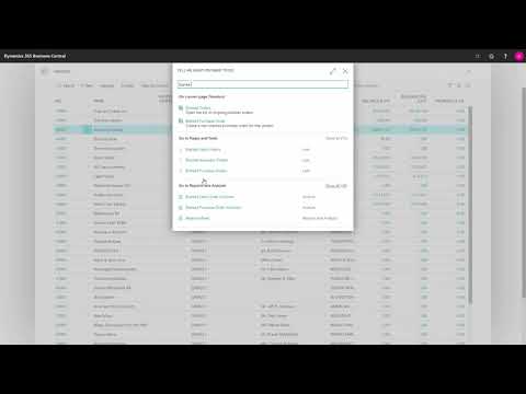 Purchase Framework Agreements for Vendors - Microsoft Dynamics 365 Business Central