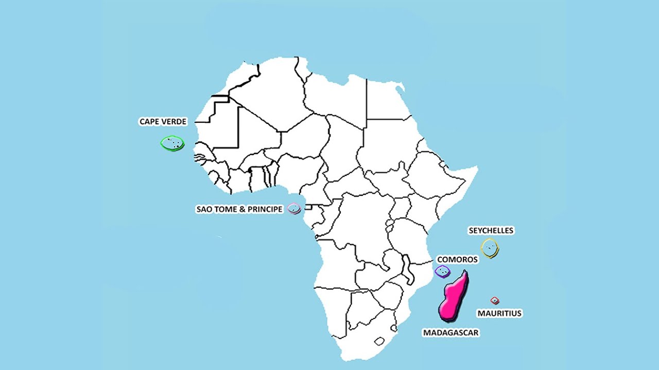 African Islands - Rap the Map to learn the countries & capitals