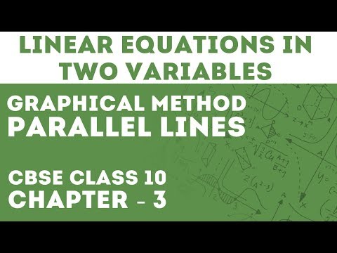Coincident Lines in Graphical Method - Chapter 3 - Maths Class 10 ...