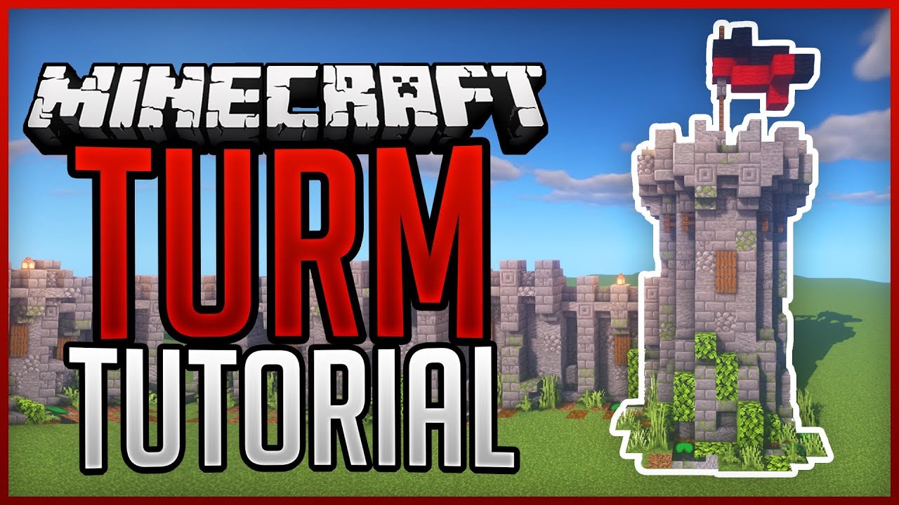 Minecraft Castle Tower Tutorial