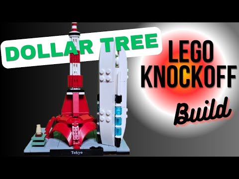 Watch me build the Tokyo $3 Lego Knockoff Architecture set from Dollar Tree!