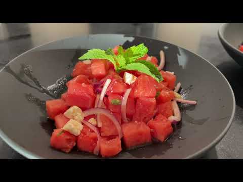 Greek Watermelon Salad