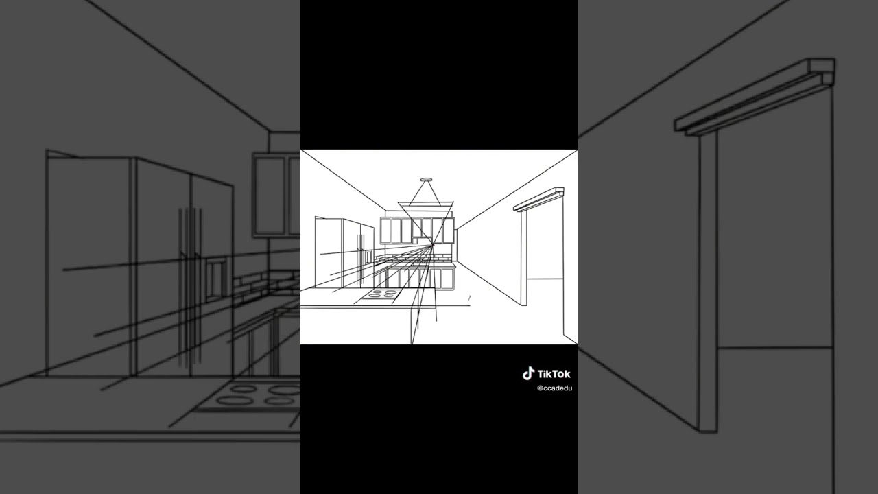 How to create an interior design perspective drawing