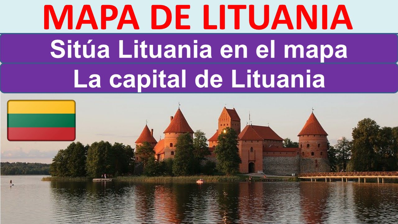 Mapa de Lituania