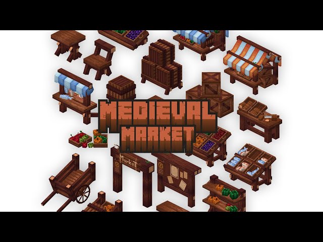 Medieval Market Volume 2 Minecraft Texture Pack