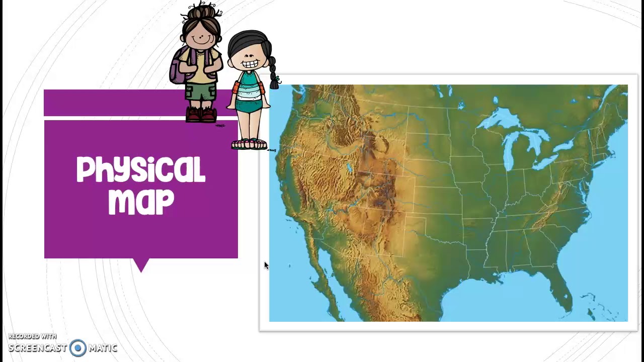 Map Skills: Political and Physical Maps