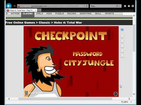 Hobo 4 Total War Play Free Online Games