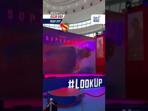 MAN OF STEEL IN MANILA! | GMA Integrated News