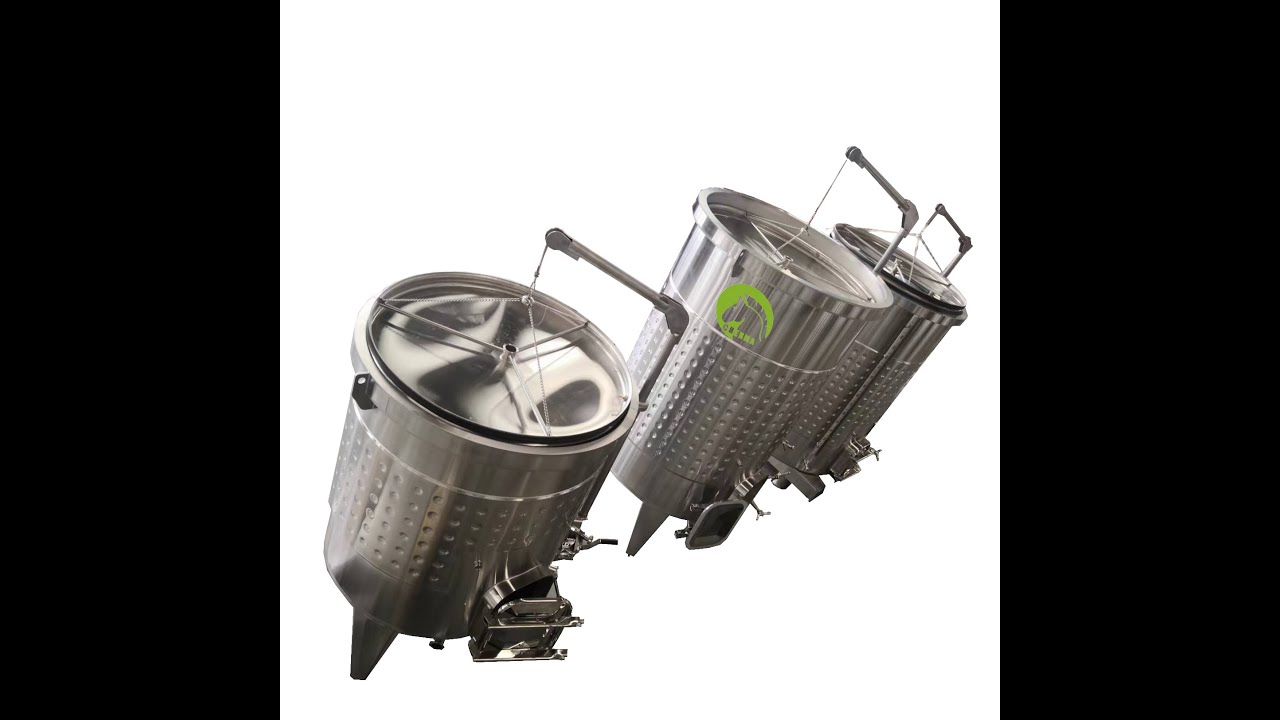 Variable Capacity Tank with cooling jacket and forklift hole