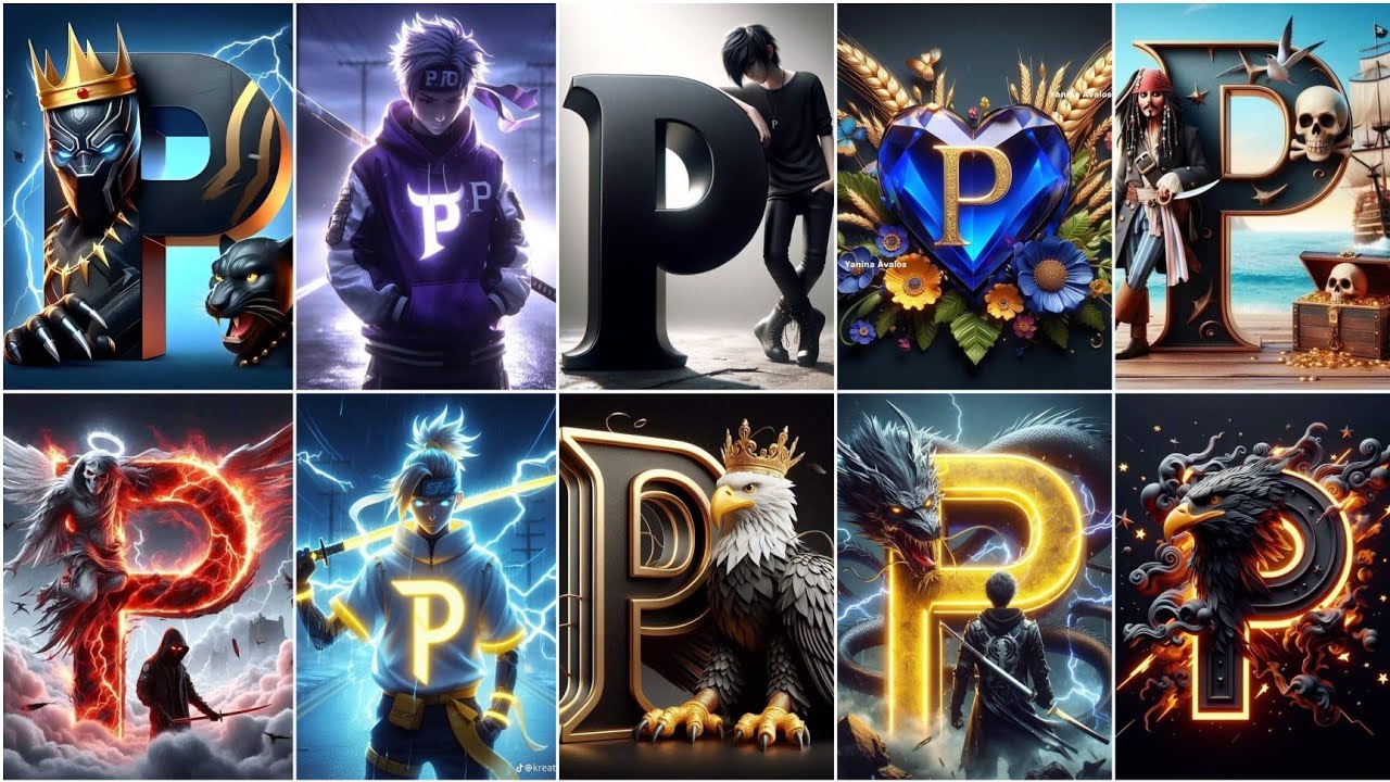 New P Letter Whatsapp Dpz | P letter dp photos, images, pictures | P Name Photo | P Alphabet dpz