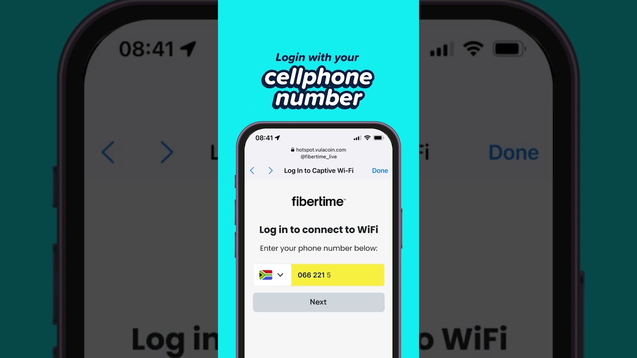 How to connect to @fibertime