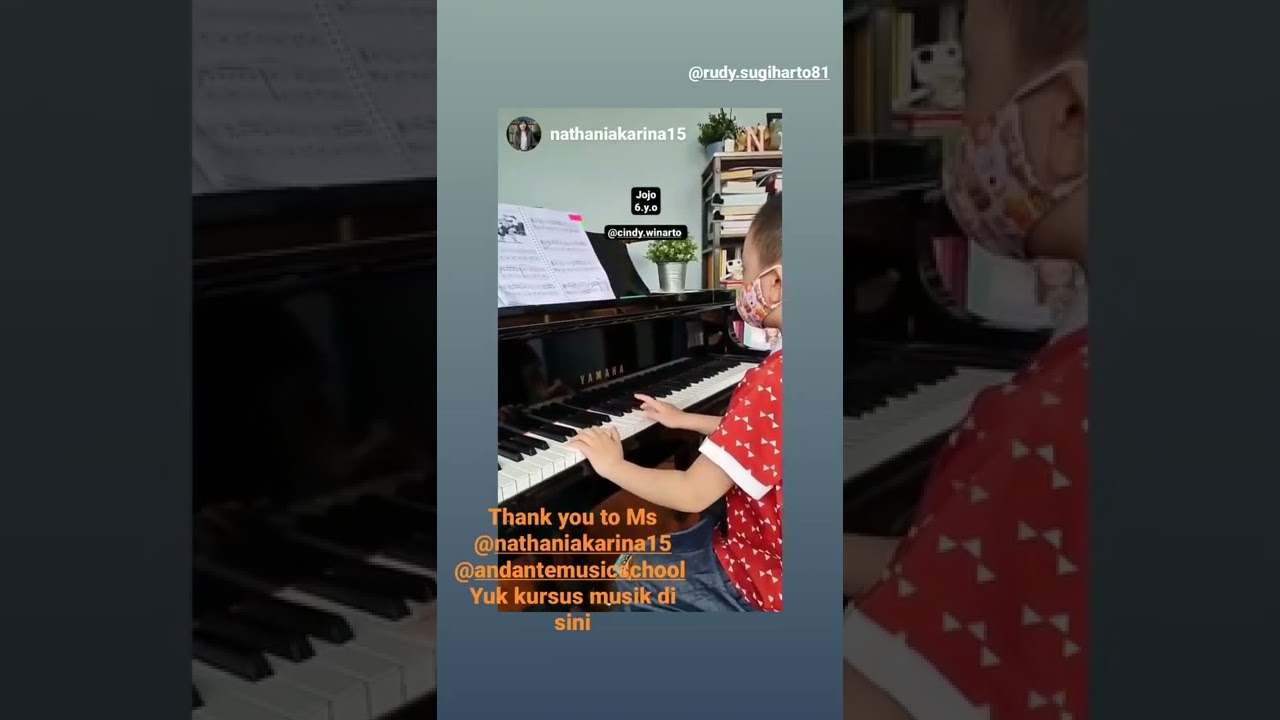 Jojo Video Kompilasi Les di Andante Music School