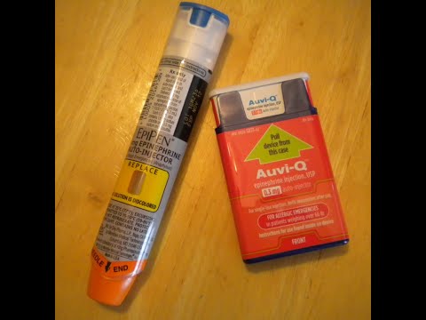 Epinephrine Injectors: EpiPen & Auvi-Q