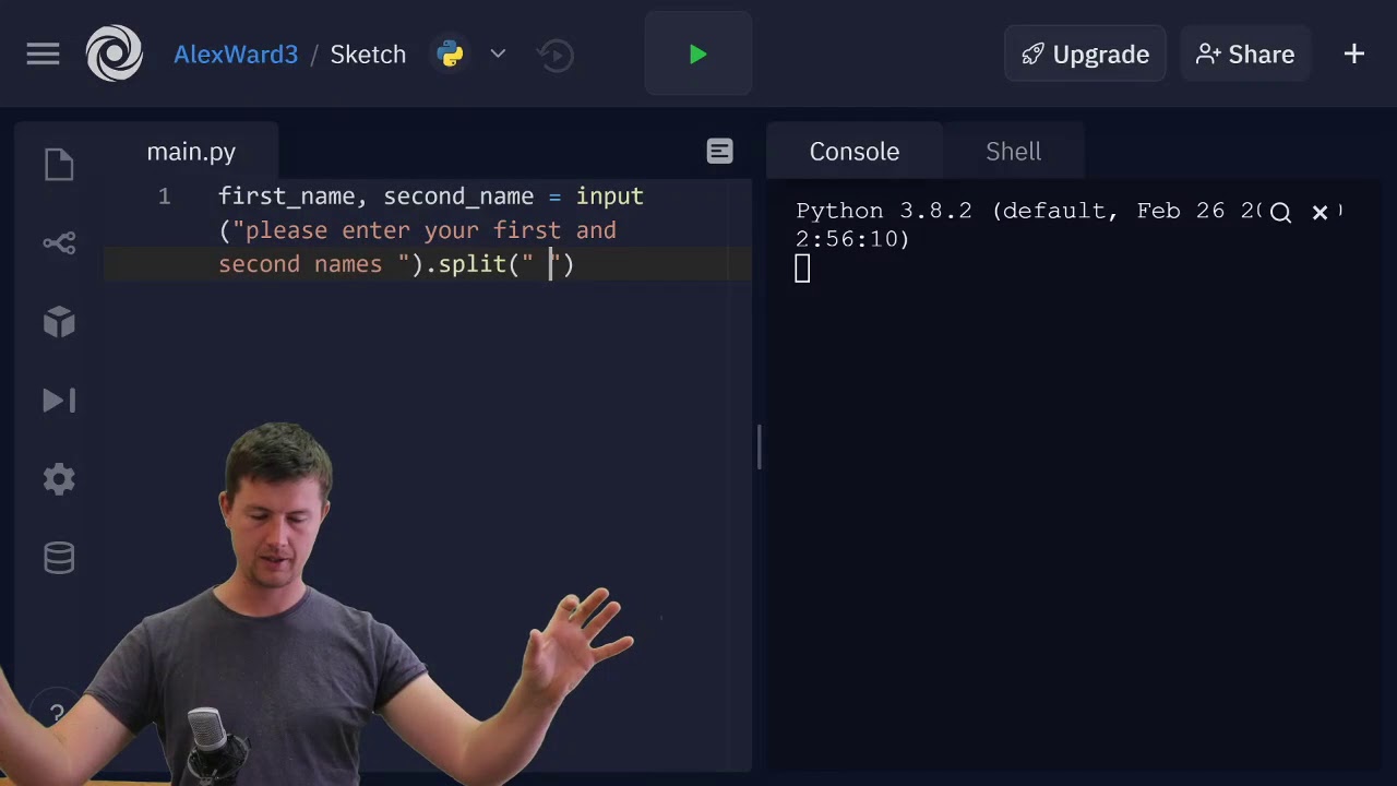 Python Learn to Code 7b.3 - username generator