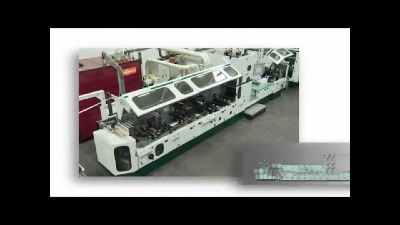 CONVERTING - W+D 627 RC (web) envelope machine overview