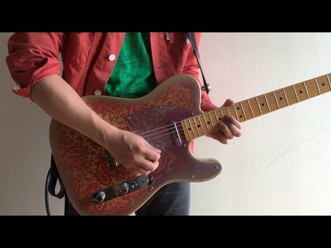 "Fender" Paisley Telecaster Pink/Gold | Reverb