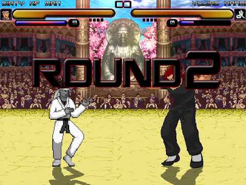[MUGEN]: Dirty Kung Fu Man (12p) vs Yujiro Hanma (7p)