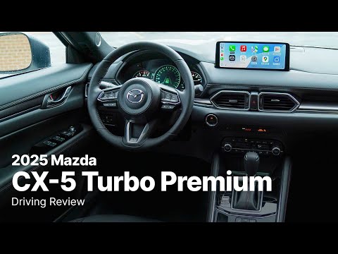 2025 Mazda CX-5 | Turbo Premium Trim | Driving Review