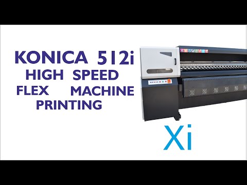 Konica Minolta Flex Printing Machine - Konica Large Format Printer ...