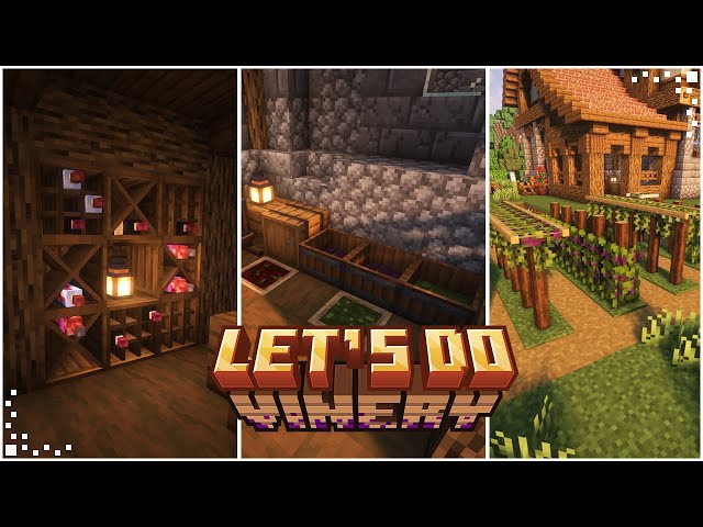 Minecraft Let's Do Vinery mod guide