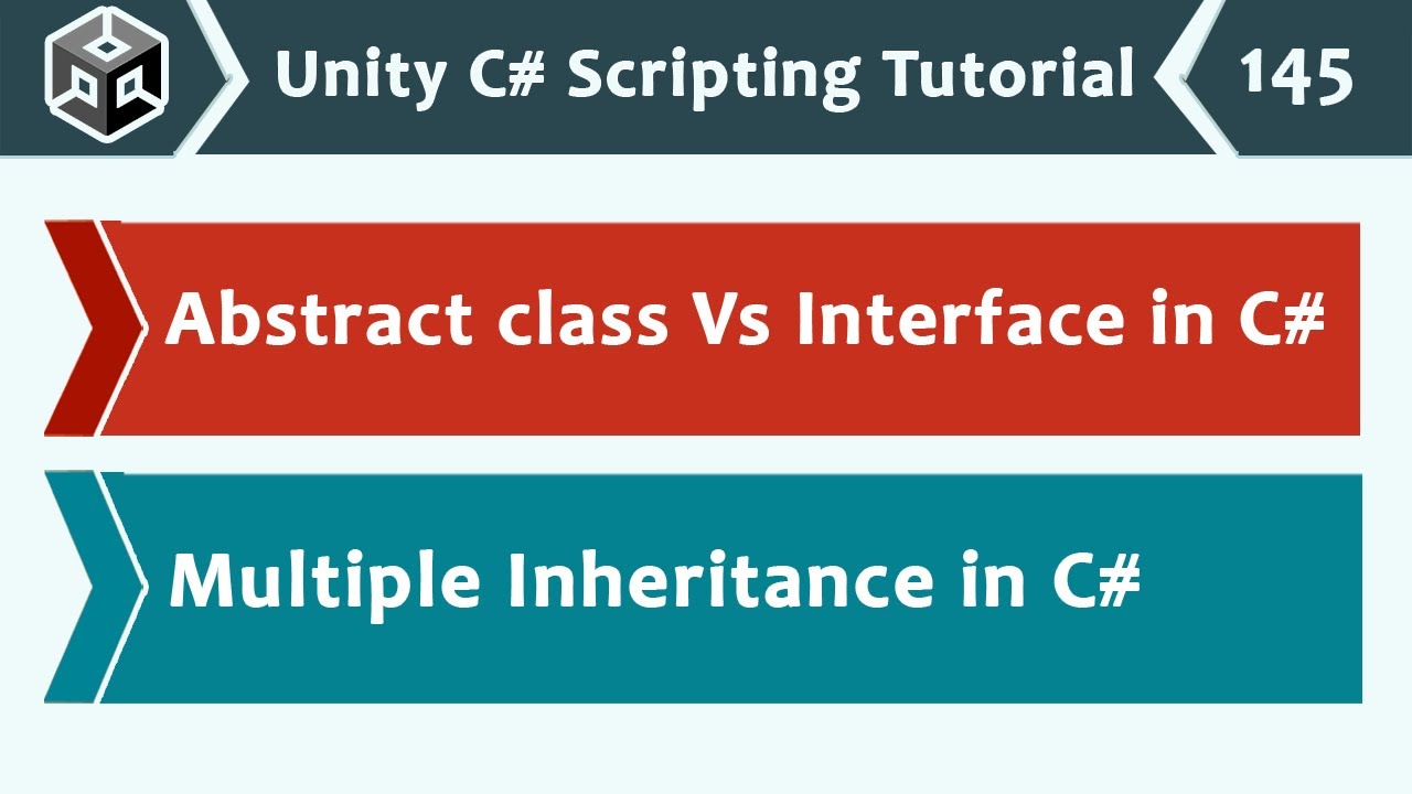 Multiple Inheritance Using Interfaces in C# - Unity C# Scripting Tutorial 145 🚀
