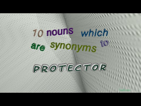 protector - 12 nouns having the meaning of protector (sentence examples)