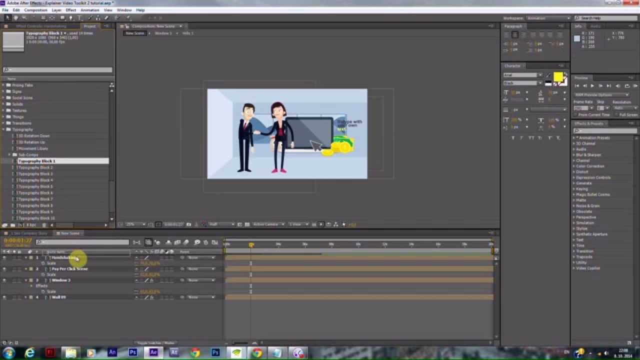 Explainer Video Toolkit 2 Tutorials - 13 Build Scene