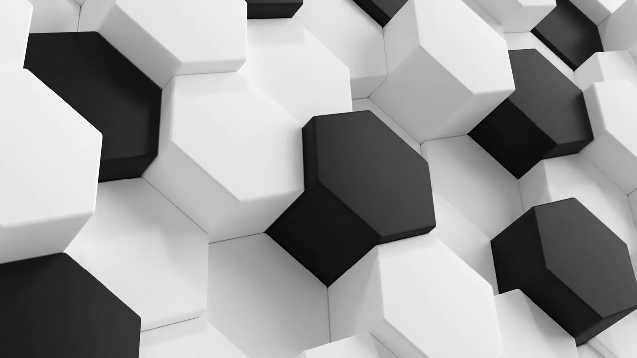 VECTOR ABSTRACTS ANIMATED HEXAGON BACKGROUND LOOP