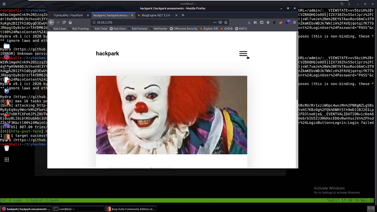 TryHackMe HackPark Walkthrough