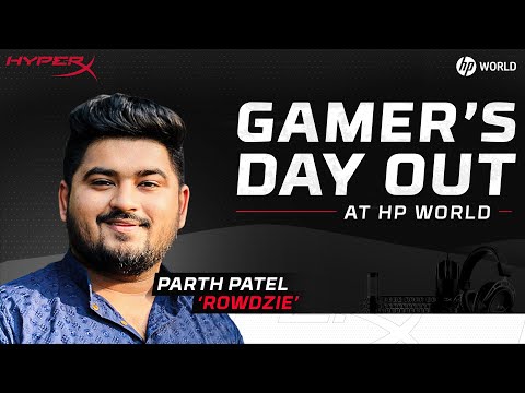 Gamer's Day Out by @hyperx and @hp world store ft Rowdzie