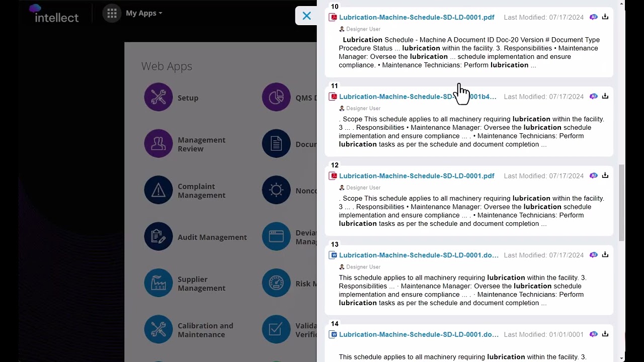 Intellect QMS AI Platform Overview Video