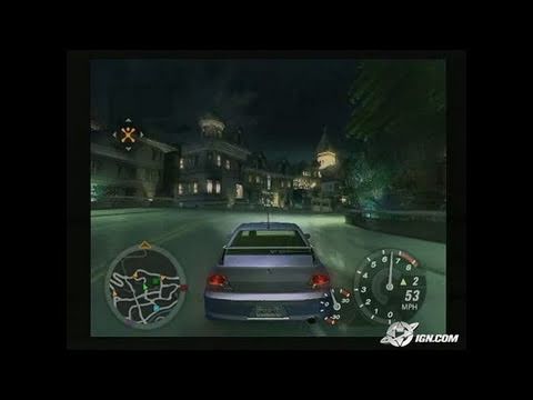 Need for Speed Underground 2 Xbox Gameplay - Free driving