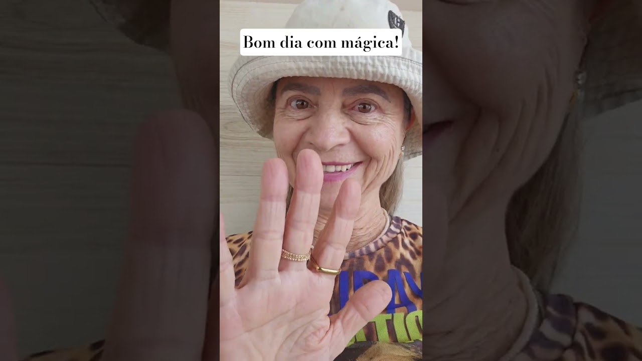 Bom dia! #com mágica incrível 😱