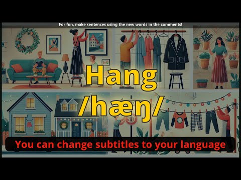 Hang meaning with 5 examples