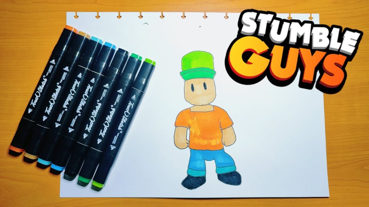 HOW TO DRAW TOYS MR. STUMBLE GUYS